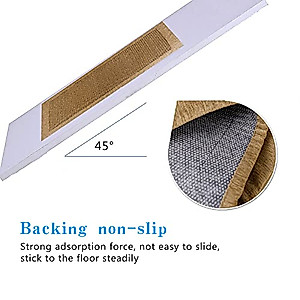 LUFEIJIASHI Kitchen Rugs and Mats Non Skid Washable Set of 2 PCS Absorbent Kitchen Runner Rugs Farmhouse Kitchen Floor Mats for in Front of Sink 20"x32"+20"x48"