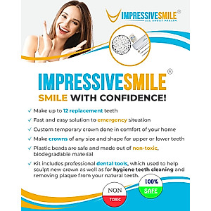 Impressive Smile Patient Trusted Temporary Tooth Replacement System