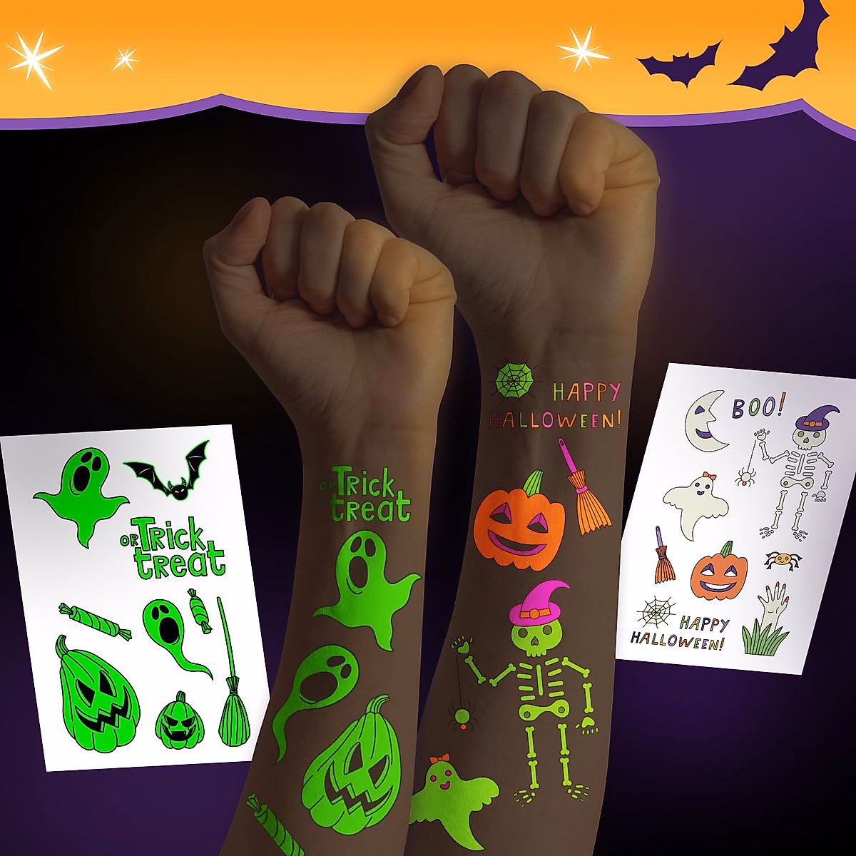 Funeta Halloween Party Favors Bulk - 30 Pack Halloween Toys, Halloween Goodie Bag Fillers, Halloween Gifts for Kids, Halloween Treats Non Candy, Halloween Classroom Favors, Teal Pumpkin Project