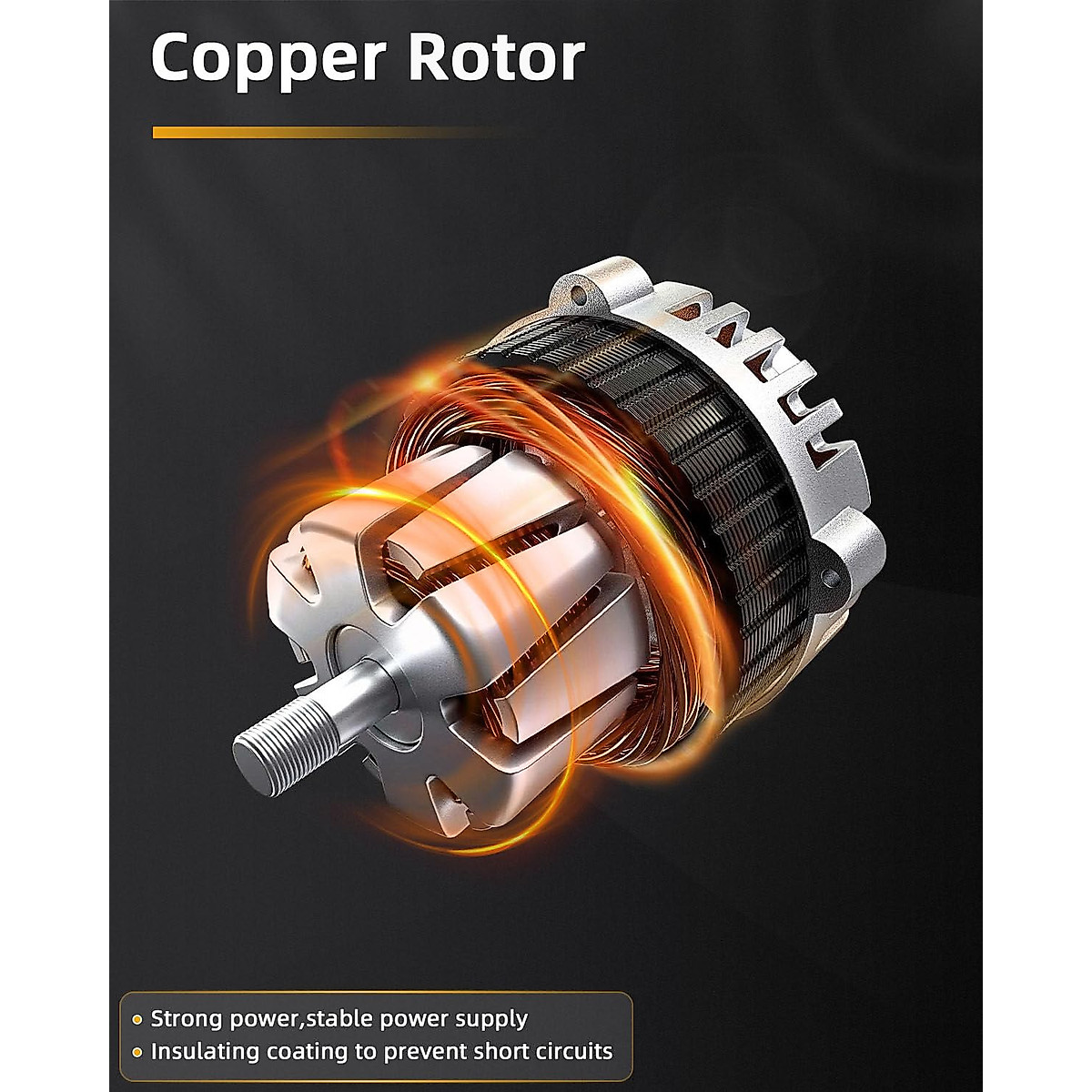 New Alternator Compatible With 1999-2000 For Dodge For Durango 1999-2001 For Dodge For Ram 1500 1999-2000 For Dodge For Ram 1500 Van High Output Alternator Replace 13824, AND0129, 113364
