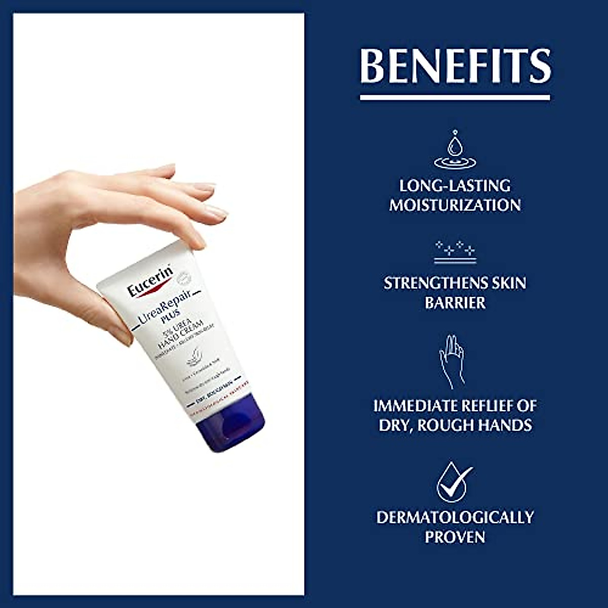Eucerin Dry Skin Intensive Hand Cream - 5% Urea 75ml