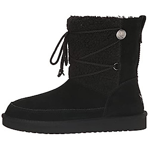 Koolaburra by UGG Women's MICHON Short Fashion Boot, Black, 9