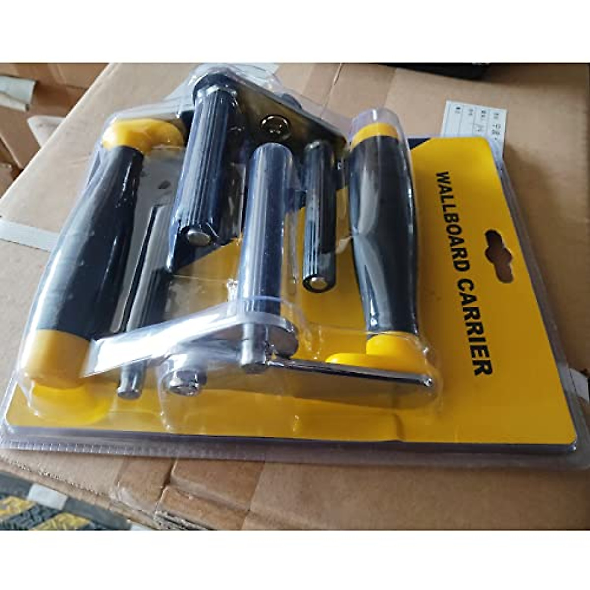 Gypsum Board Lifter Adjustable for Plywood Panel Plasterboard Glass Board for Plywood Panel Plasterboard Glass Boardrd Handle Carry Load Lifter Multifunctional Plasterboard Lifter for Gypsum Board