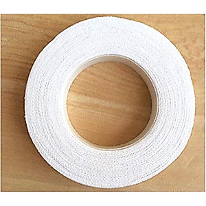 2Roll White 1inch Wide (2.5cm) Adhesive Tape Breathable Cotton Soft Cloth Surgical Tape​​ with Self Adhesive Plaster