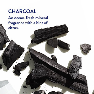 Native Body Wash Contains Naturally Derived Ingredients | For Women & Men, Sulfate, Dye, & Paraben Free Leaving Skin Soft and Hydrated | Charcoal 18 oz - 2 Pk