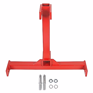 HECASA 3 Point 2 inch Trailer Hitch Receiver Drawbar for Category 1 Tractors