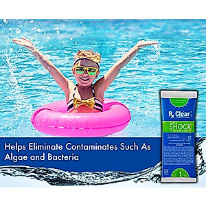 Rx Clear Spring Start-Up Kit | Chemicals for Opening Swimming Pools | Above or Inground | for Pools Up to 7,500 Gallons | Includes Shock, Algaecide, Stabilizer/Conditioner and Test Strips