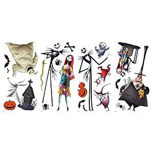 RoomMates Disney The Nightmare Before Christmas Peel and Stick Wall Decals by RoomMates, RMK3766SCS
