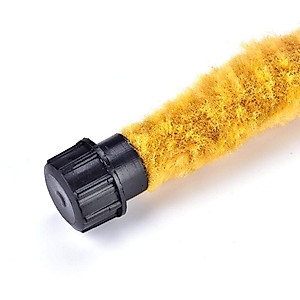 Sax Cleaning Tool, 60cm/23.6inch Tenor Sax Cleaning Brush Flexible Saxophone Pad Saver Cleaner Maintain Care Tool