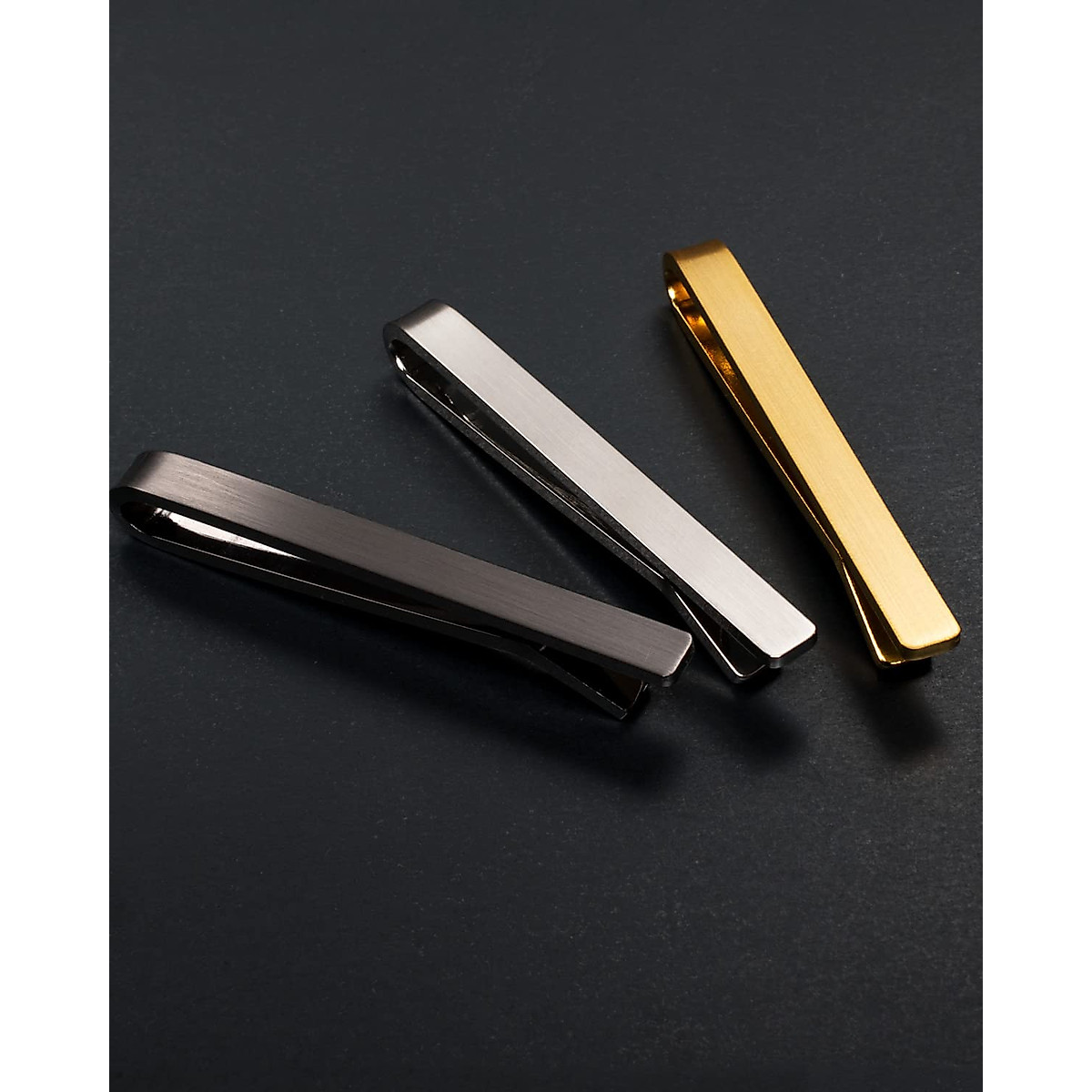 [TAVARAT] Tie Clip Tie Clips for Men Gold made in japan Tie Bar Tie Pin Tps-014-gd (gold)