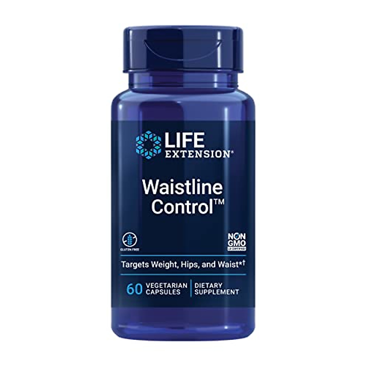 Life Extension Waistline Control - Meratrim Indian Sphaeranthus and Mangosteen Extract Supplement For Weight Management and Healthy Weight Loss - Gluten Free, Non-GMO, Vegetarian - 60 Capsules