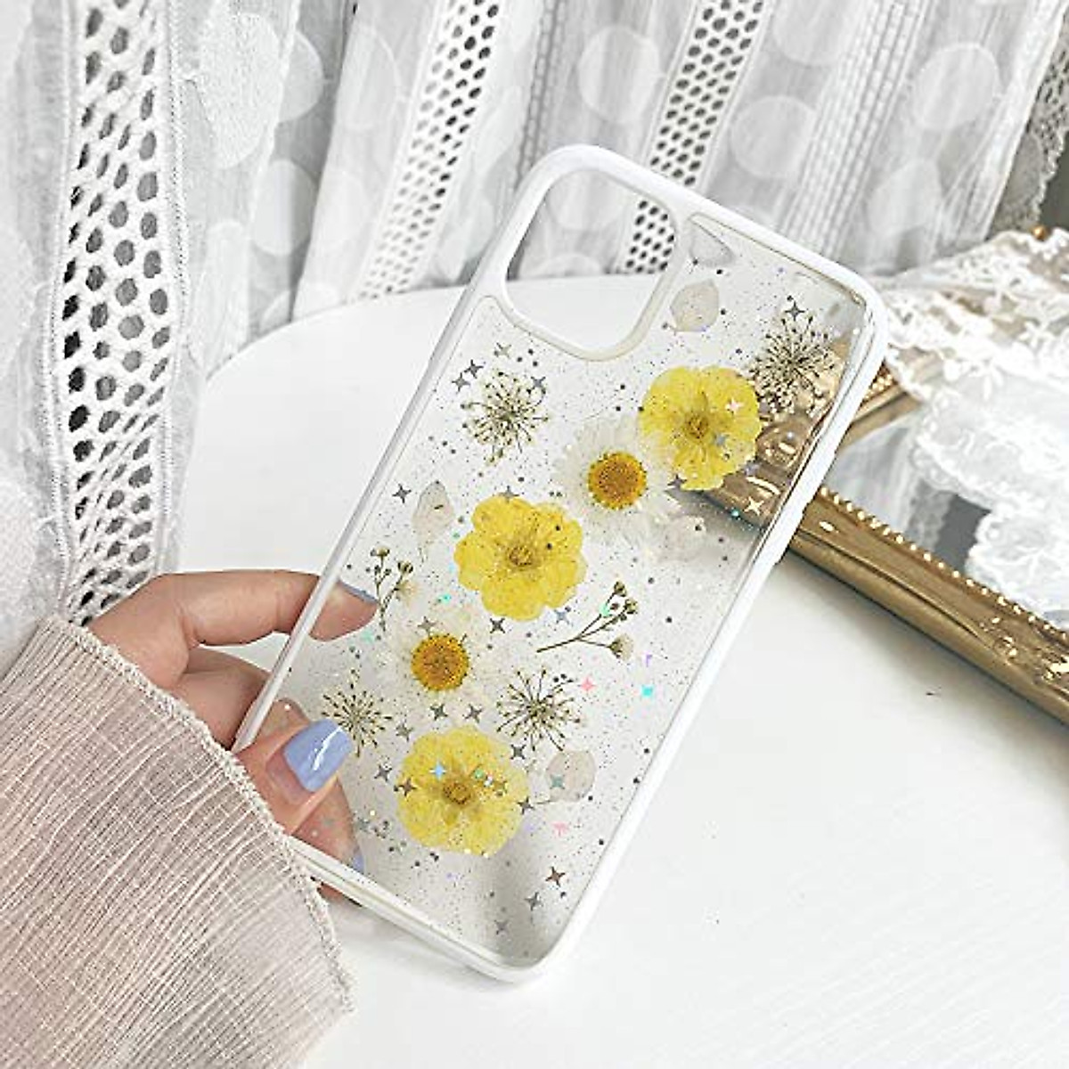 Shinymore Compatible with iPhone XR Flower Case
