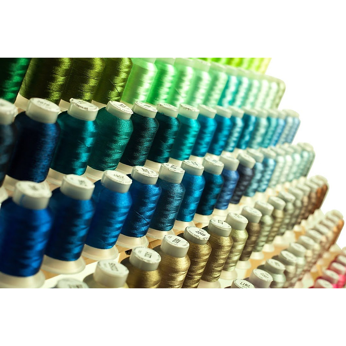 Mega Kit 260 Spools Polyester Embroidery Machine Thread