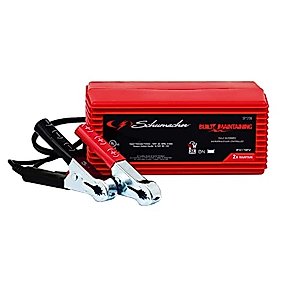 Schumacher SP1296 Fully Automatic Battery Charger and Maintainer – 2 Amp, 6V/12V - For Car, Boat, and Power Sport Batteries