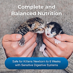 Pet-Ag Goat’s Milk KMR Kitten Milk Replacer Liquid - 11 oz - Liquid Kitten Formula with Vitamins, Minerals & Trace Nutrients for Kittens Newborn to Six Weeks Old - Easy to Digest