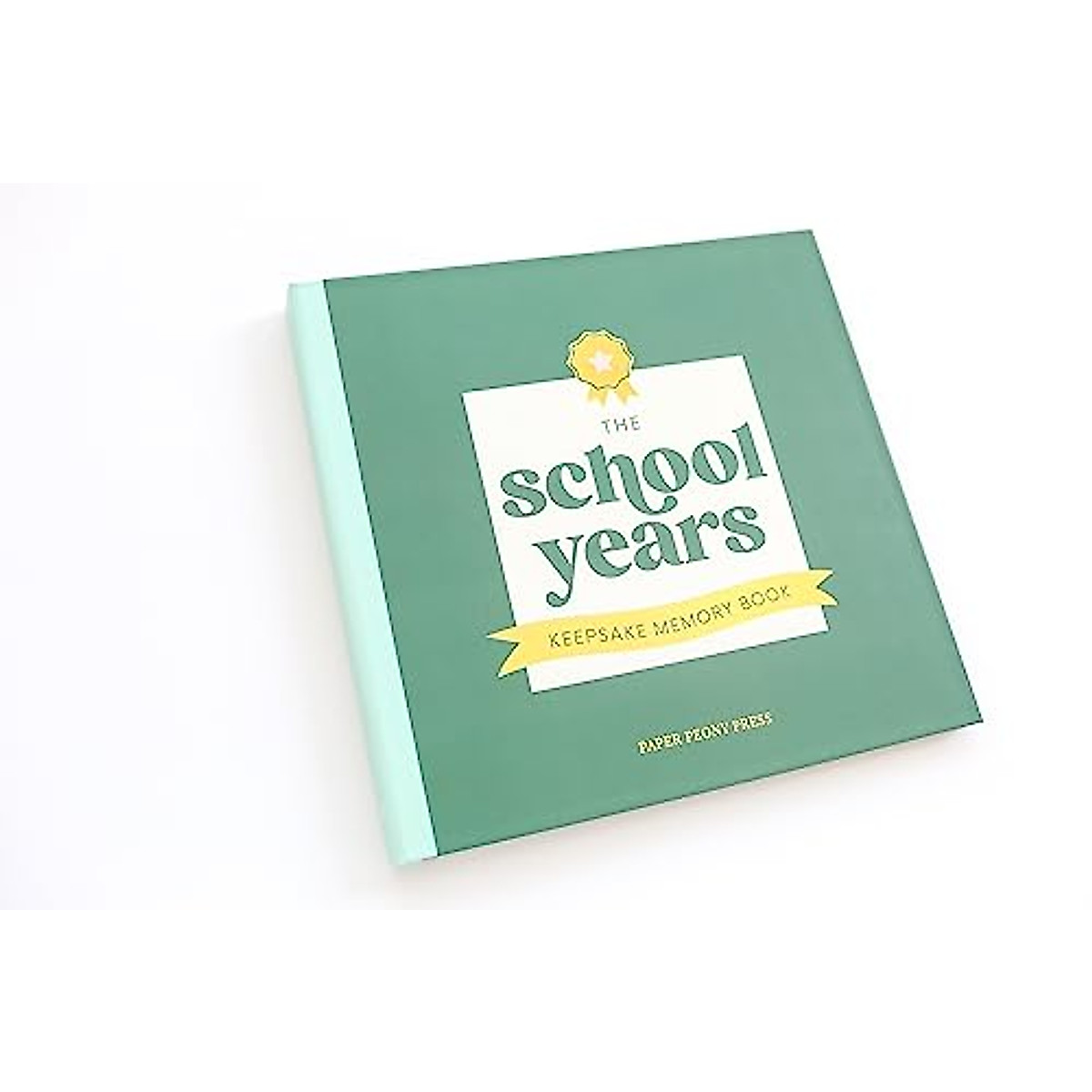The School Memory Book: A Timeless School Years Memory Book for Preschool - 12th Grade Memories, Keepsakes and Cherished Moments (Storage Pocket Included)