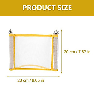 ULTECHNOVO Guinea Pig Cage Hammock Small Animal Hanging Bed 2 Tier for Ferret Sugar Glider Rat Chinchilla Puppy Bedding Playing Sleeping White