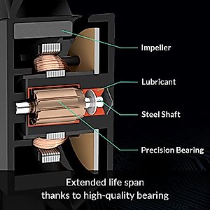 ARCTIC P12 PWM PST A-RGB - 120 mm PWM case Fan Optimized for Static Pressure, case Fan, semi-Passive: 200-2000 RPM (0 RPM <5%), 5V 3 pin ARGB LED, Single Fan - Black