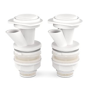ZAITOE Push Button Spigot Replacement, Compatible with Igloo 2, 3, 5 and 10 Gallon Beverage Coolers, Water Cooler Spigot for 2-10 Gallon (2pcs)