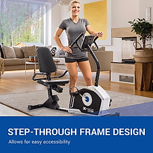 XTERRA Fitness SB150 Recumbent Exercise Bike, Black