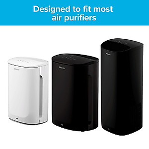 Filtrete Odor Defense Carbon Prefilter for Air Purifier, 2-Pack, Cut to fit most air purifiers