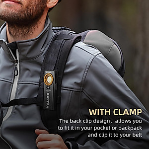 ROYTOA 1200 Lumens Rechargeable Work Light, Magnetic Work Lights LED Portable EDC Flashlight with Proximity Sensor for Car Repairing/Garage/Emergency/Camping