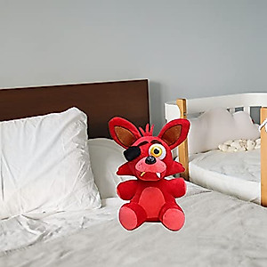 Amriver 7-inch FNAF Plushies Set - Foxy the Pirate & Bonnie - Stuffed Animal Plush Toys for Kids