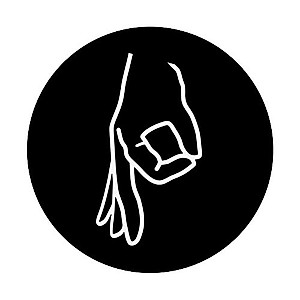 Funny Finger Circle Game PopSockets PopGrip: Swappable Grip for Phones & Tablets