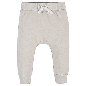 Gerber baby boys Toddler 3-pack Jogger Sweatpants, Green/Black, 3-6 Months US