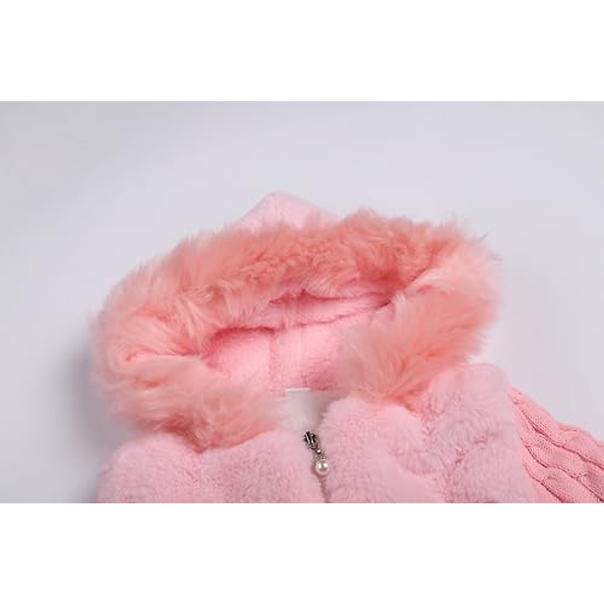 MINKIDFASHION Baby Girls Winter Autumn Warm Jacket Coat (5T, Pink)