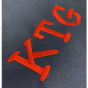 Personalized Zippered Tote| On-The-Go Monogrammed Tote Bag | Customize with a Name or Monogram (Black-Name)