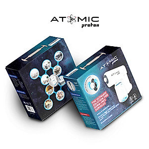 Atomic Proton Sanitizer Disinfectant Spray Machine Fogger Cordless Handheld Rechargeable Battery Gun, Mist Nano Atomizer Indoor Outdoor 4000mAh 450ml.