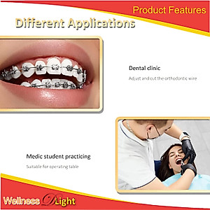 WellnessD'Light WDL Dental Adhesive Removing Pliers, Orthodontic Bandage Remover Forceps Dental Surgi Instrument Tool Tooth Pulling Kit for Dentist, Easy to Use and Portable