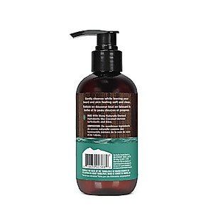 Every Man Jack Beard Wash - Cleanse, Soften, and Hydrate for a Healthier Beard - Light Sea Salt Scent - Made w/Naturally Derived Ingredients like Aloe Vera and Coconut - 6.7oz