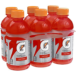 Gatorade Thirst Quencher, Fruit Punch, 12 oz, 6 Bottles