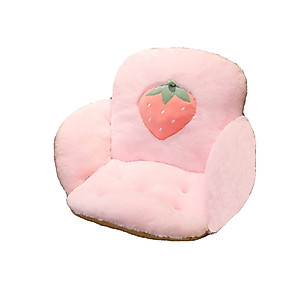 GEORPE Cartoon Seat Cushion Pillow Floor Cushions Plush Pad Sitting Rocking Chair Swing for Office Home Color 15.7x13.8x15.7''/40x35x40cm