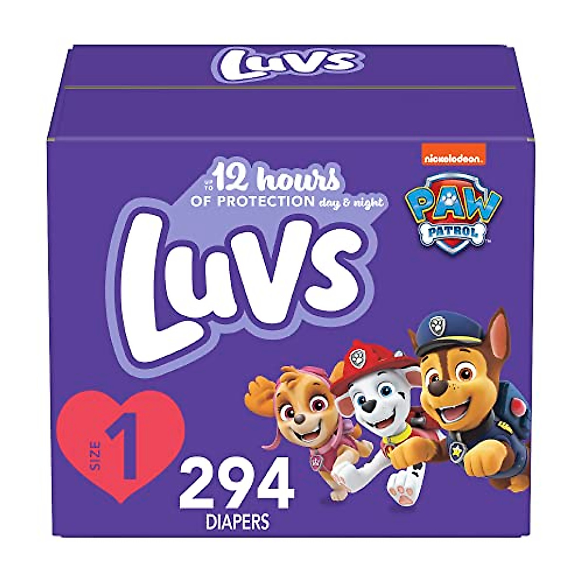 Luvs Pro Level Leak Protection Diapers Size 1 294 Count Economy Pack, Packaging May Vary