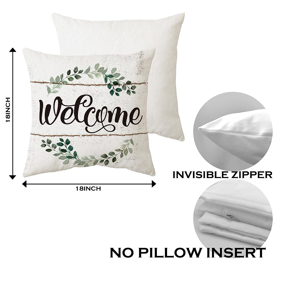 Sidhua Corgi Dog Themed Pillowcase Decorations for Home, Funny Dog Corgi Guess What Throw Pillow Cover 18”x18” Double Sided Reversible, Funny Corgi Mom Gifts, Pet Dog Lover Gifts