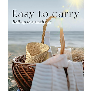 Visors for Women, Straw Sun Visors for Women Beach Hats for Women Packable Sun Hat Womens Visor Handmade Straw Hats for Women Beige