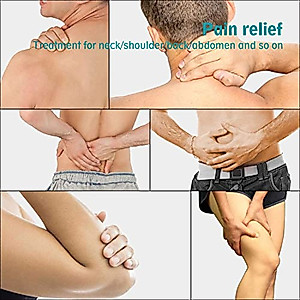 Weighted Heating Pad Fast Heated Technology for Back/Waist/Abdomen/Shoulder/Neck Pain and Cramps Relief - Moist and Dry Heat Therapy with Auto-Off Hot Heated Pad by GOQOTOMO (12 * 24", Green)