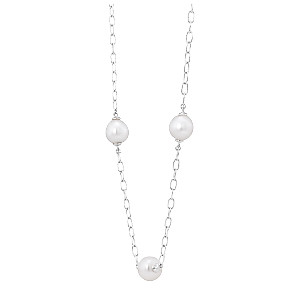 Silpada 'Infinite Wisdom' Sterling Silver Freshwater Cultured Pearl Necklace, 20" + 2"