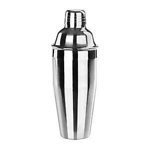 New Star Foodservice 48414 Stainless Steel Cocktail Shaker, 25 oz, Silver