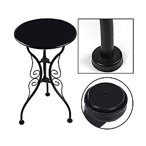 Wrought Iron Chair Glide Protector - Patio Outdoor Furniture Table Feet Leg Cap 1-1/2" Diameter Replace Accessories (16pcs)