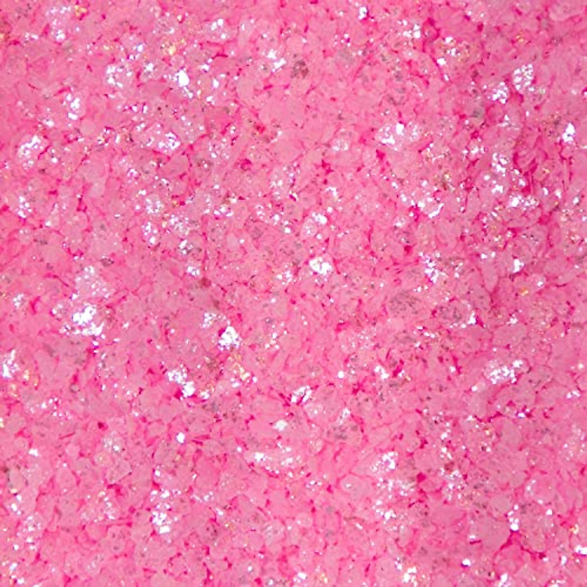 BREW GLITTER Shimmering Pink Cocktail Rimming Salt, Drink Rimmer for Beverages, Cocktails, Margaritas, Drinks, Kosher Certified, Vegan (4 oz, Shimmering Pink)