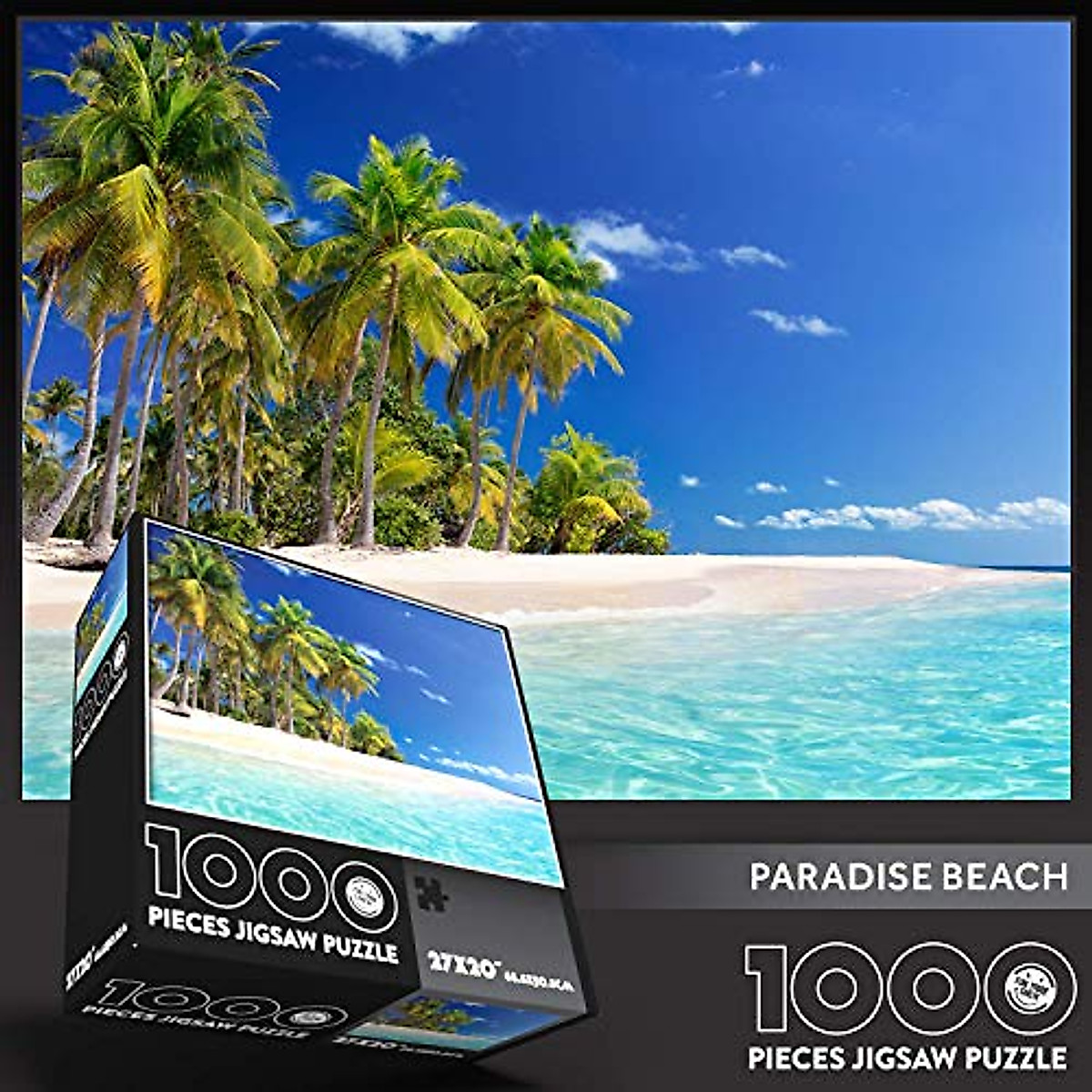 Hawaii Puzzle | Puzzles for Adults 1000 Piece Beautiful Beach Scenes | Jigsaw Puzzles 1000 Pieces for Adults | 1000 Piece Puzzles for Adults |