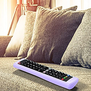 3 Pack Case for LG TV Remotes, Remote Cover for LG Smart TV Remote Control AKB75095307 AKB75375604 AKB74915305 Original, Replacement Silicone Skin Sleeve Glow in The Dark Green Blue Purple