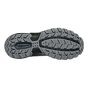 Saucony Men's Excursion TR16 Hiking Shoe, Gravel/Lapis, 8.5