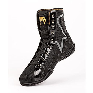 VENUM Elite Evo Monogram Boxing Shoes - Black