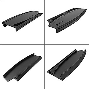 CKXIN Vertical Stand Holder Hold Dock Base for Playstation PS3 Slim Console, Black