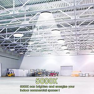 loyal LED High Bay Light, 200W UFO High Bay Led Shop Lights 6000K 20000LM for Warehouse Workshop Factory Gym Garage Barn 2024 New